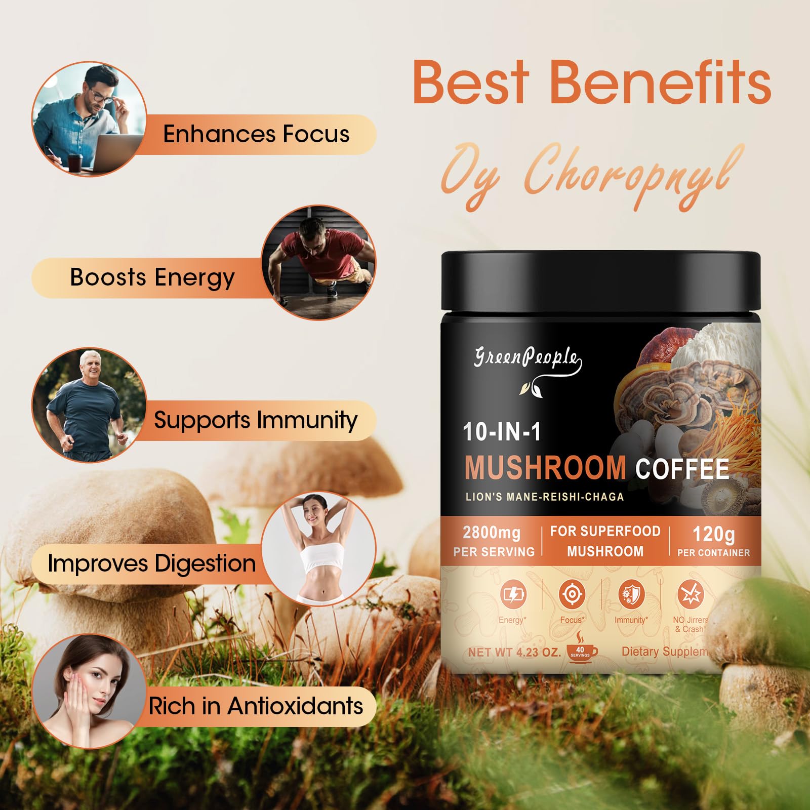 mushroom coffee for mental clarity
