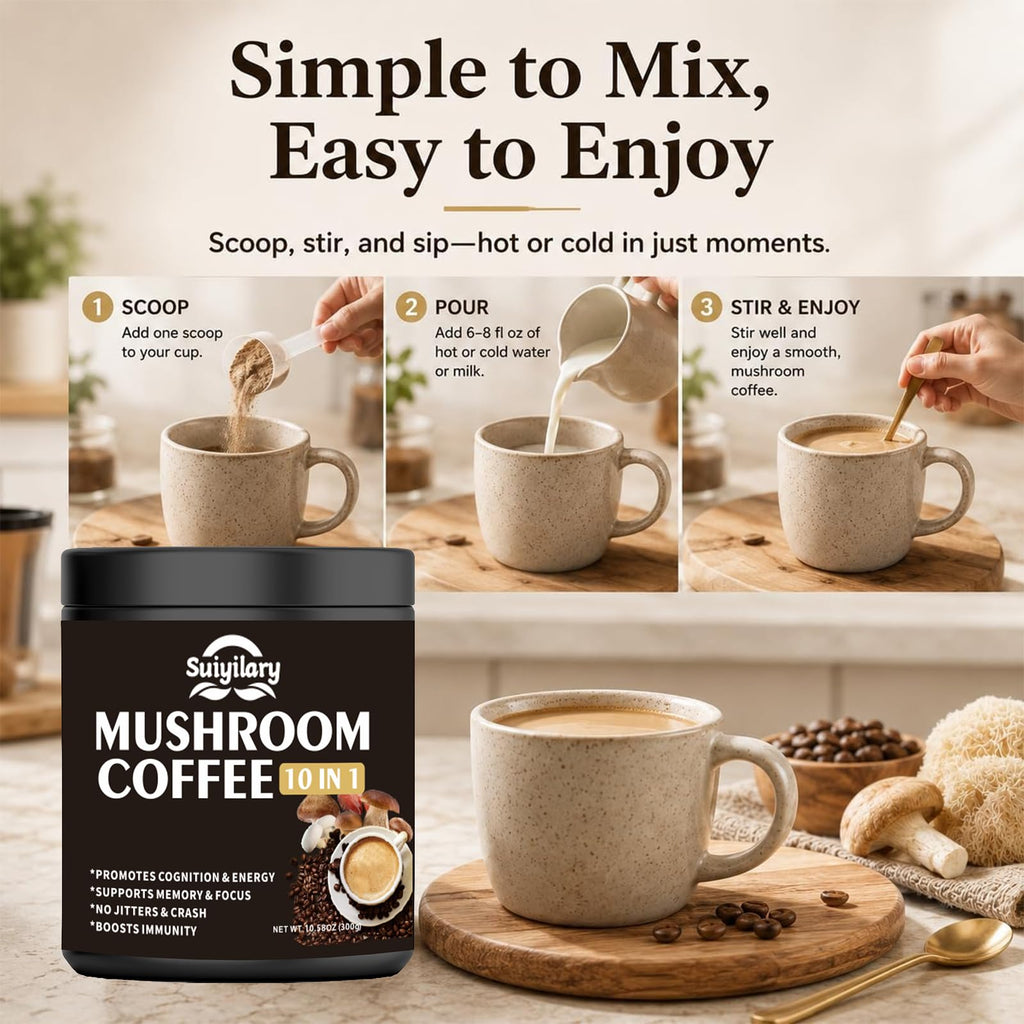 mushroom coffee for mental clarity