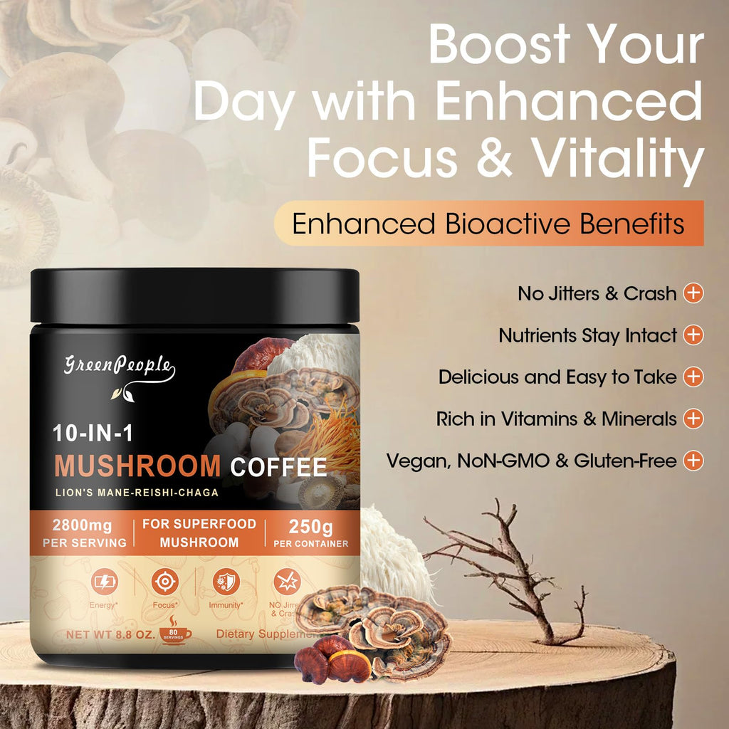 mushroom coffee for mental clarity