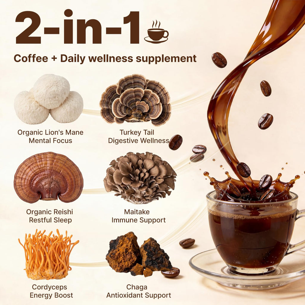 mushroom coffee for mental clarity