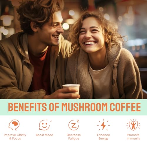 mushroom coffee for stress relief