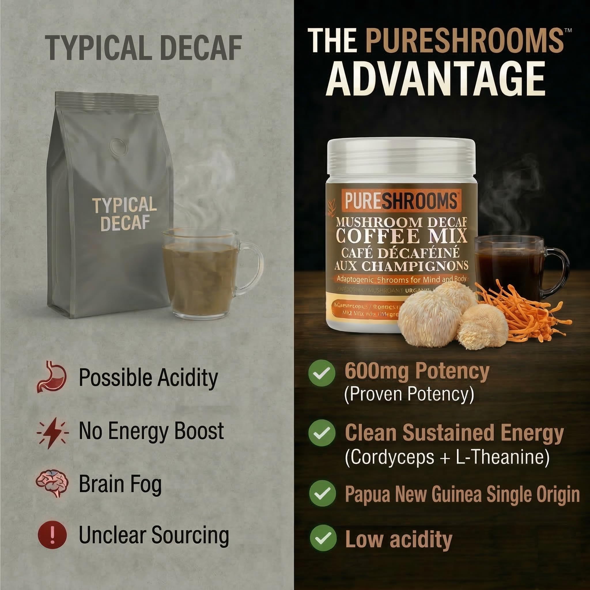 mushroom coffee for vegan lifestyle