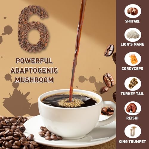mushroom coffee for vitality and wellness