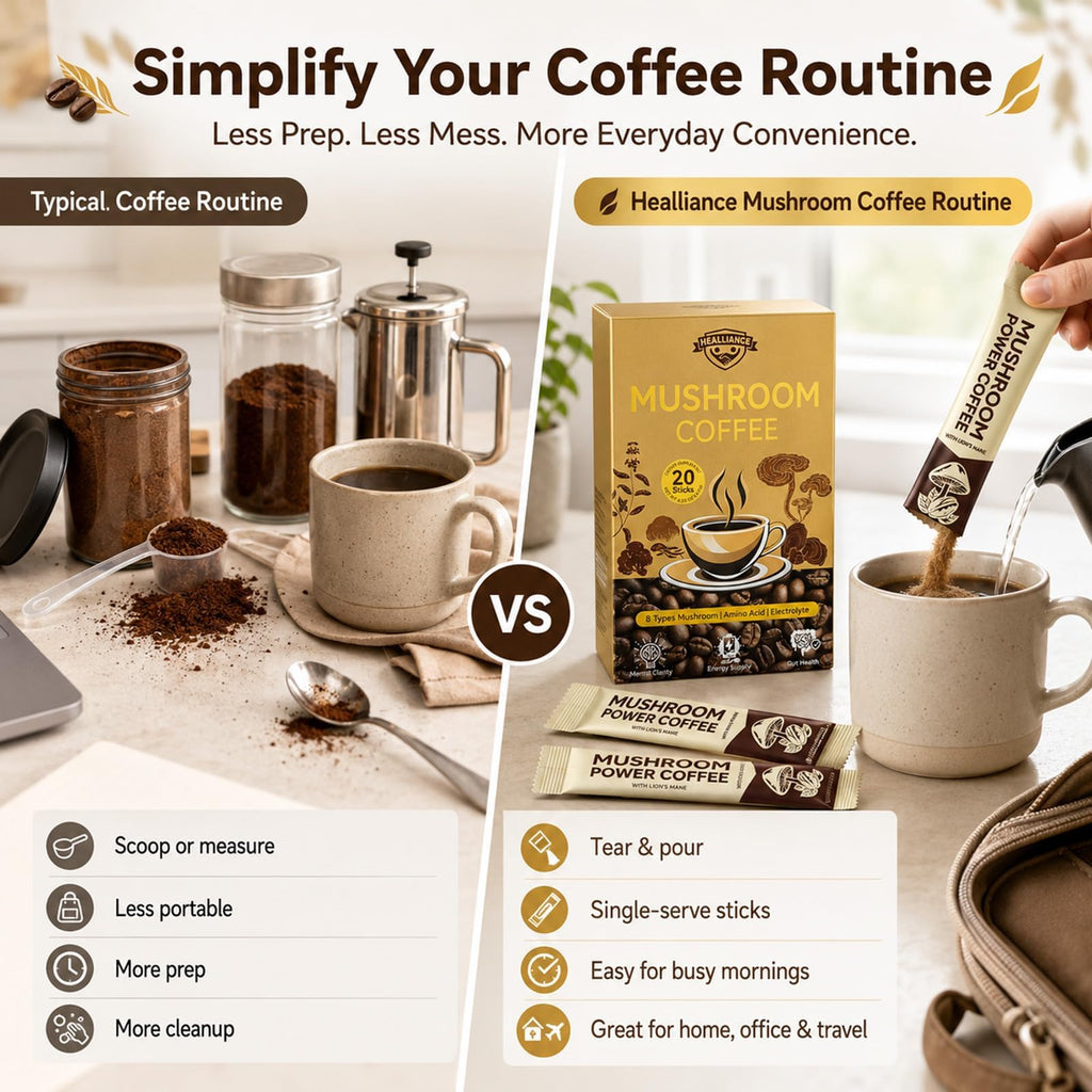 mushroom coffee for wellness