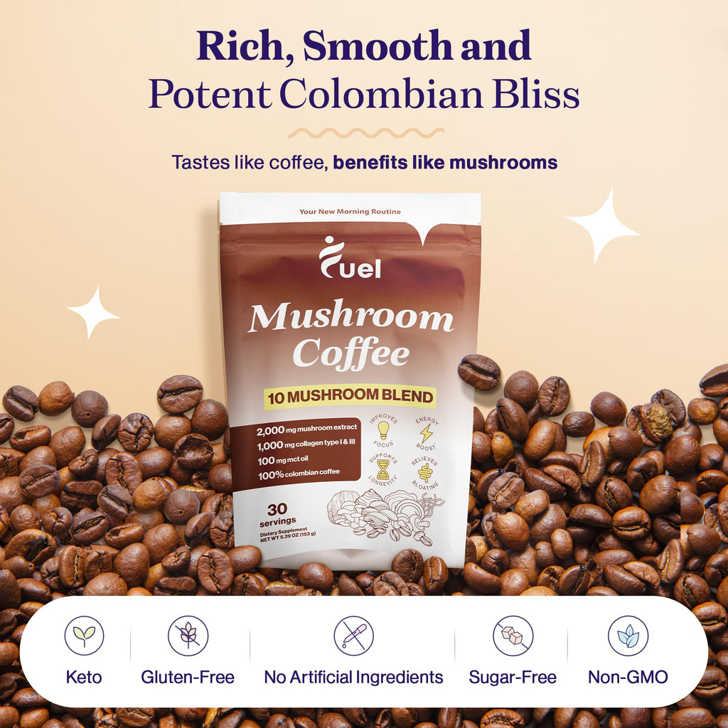 mushroom coffee for wellness