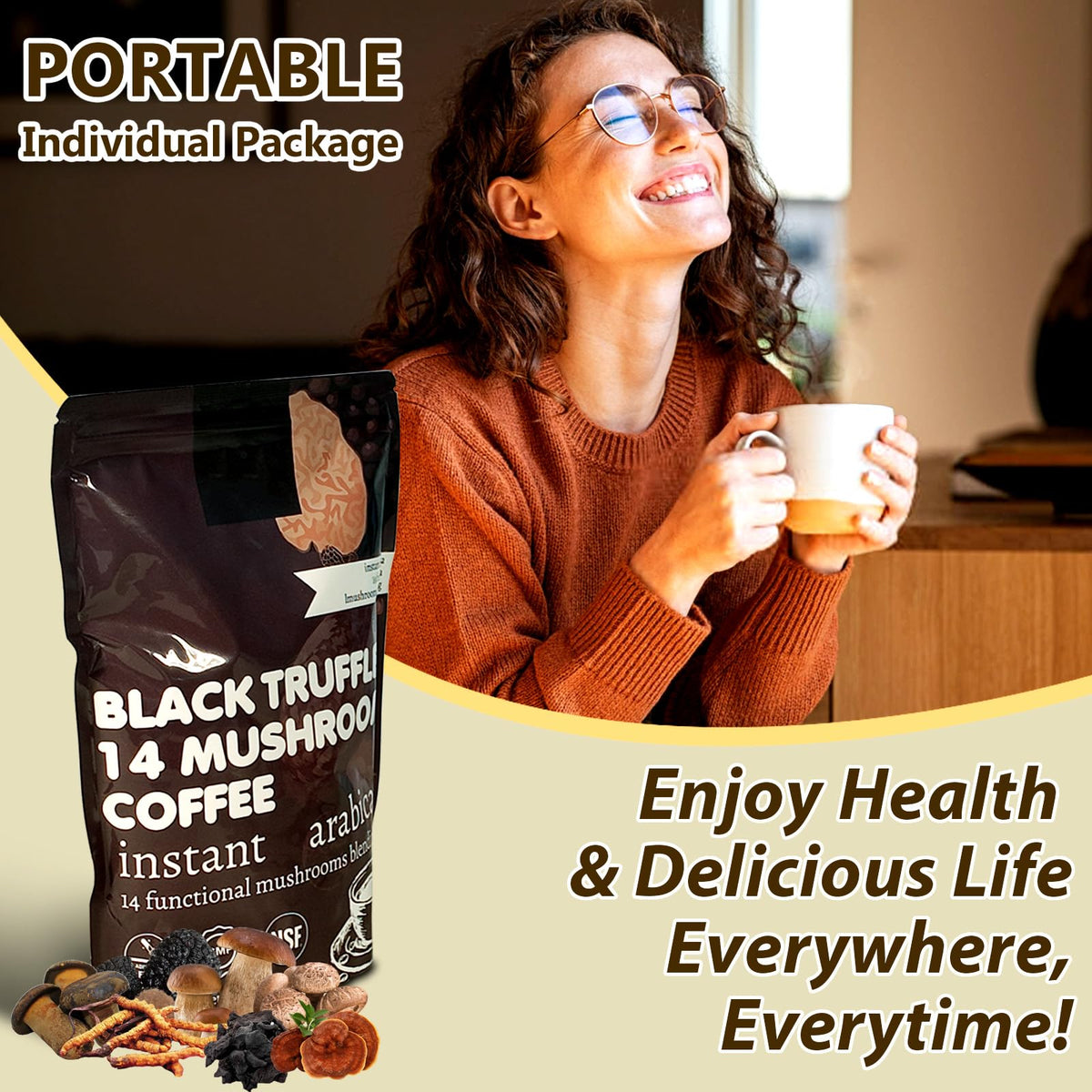 mushroom coffee for wellness