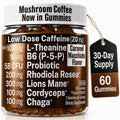 Mushroom coffee gummies for energy