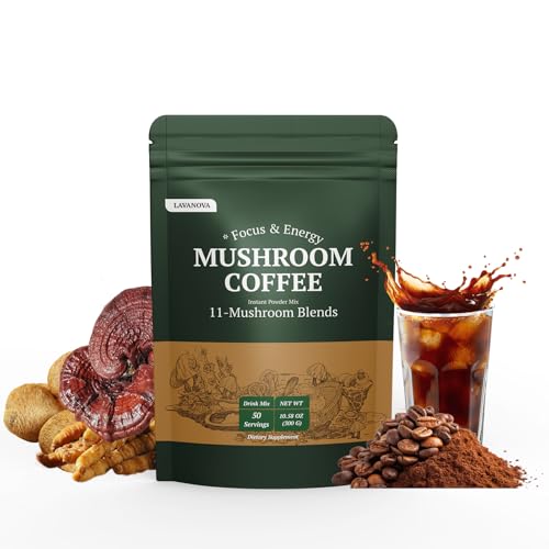 mushroom coffee instant blend benefits