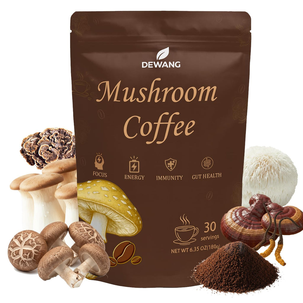 Mushroom coffee instant blend