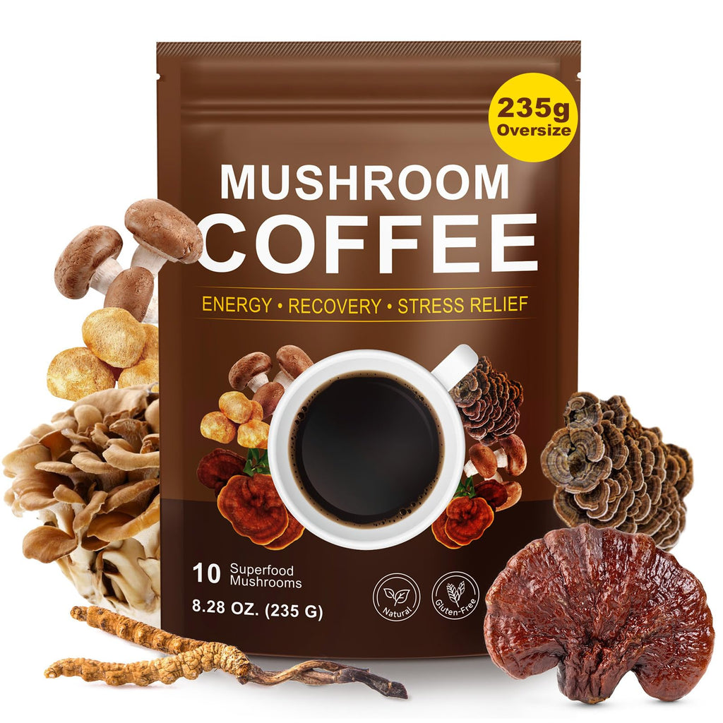 mushroom coffee instant powder blend