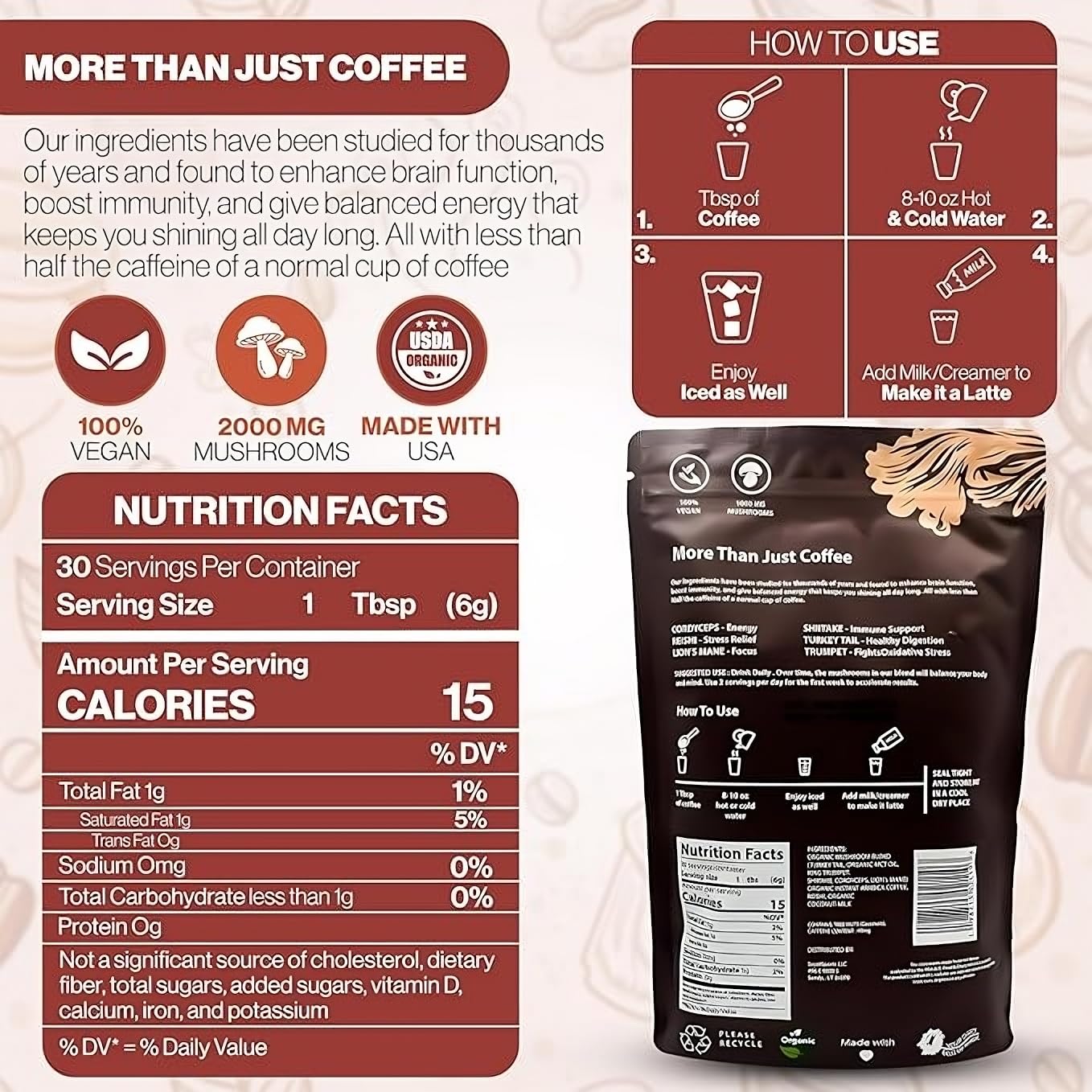 mushroom coffee to enhance mental clarity