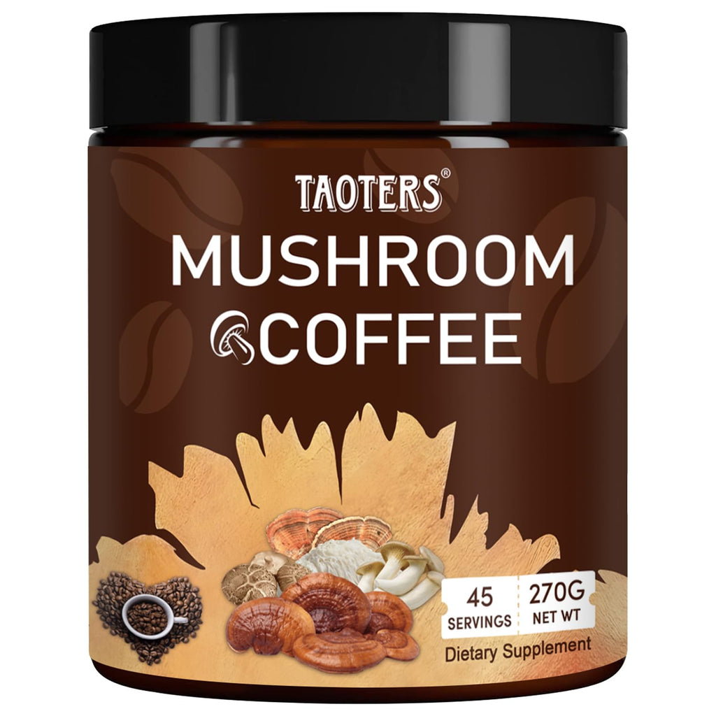 mushroom coffee with adaptogens