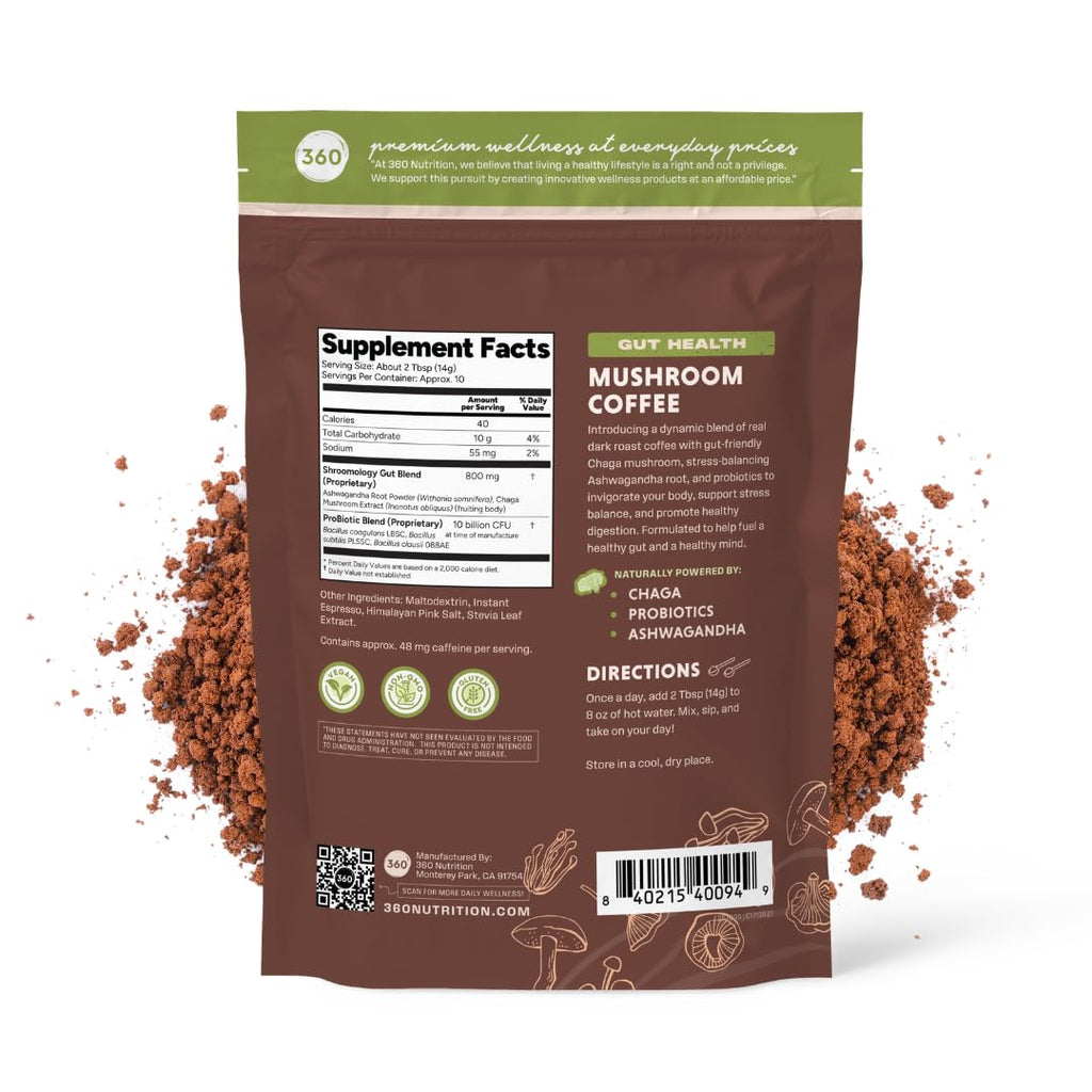 mushroom coffee with chaga