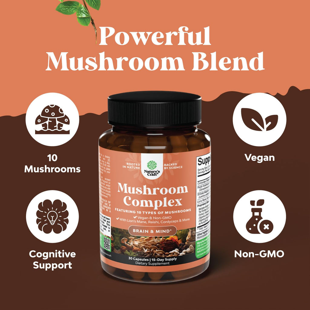 Mushroom coffee with health benefits