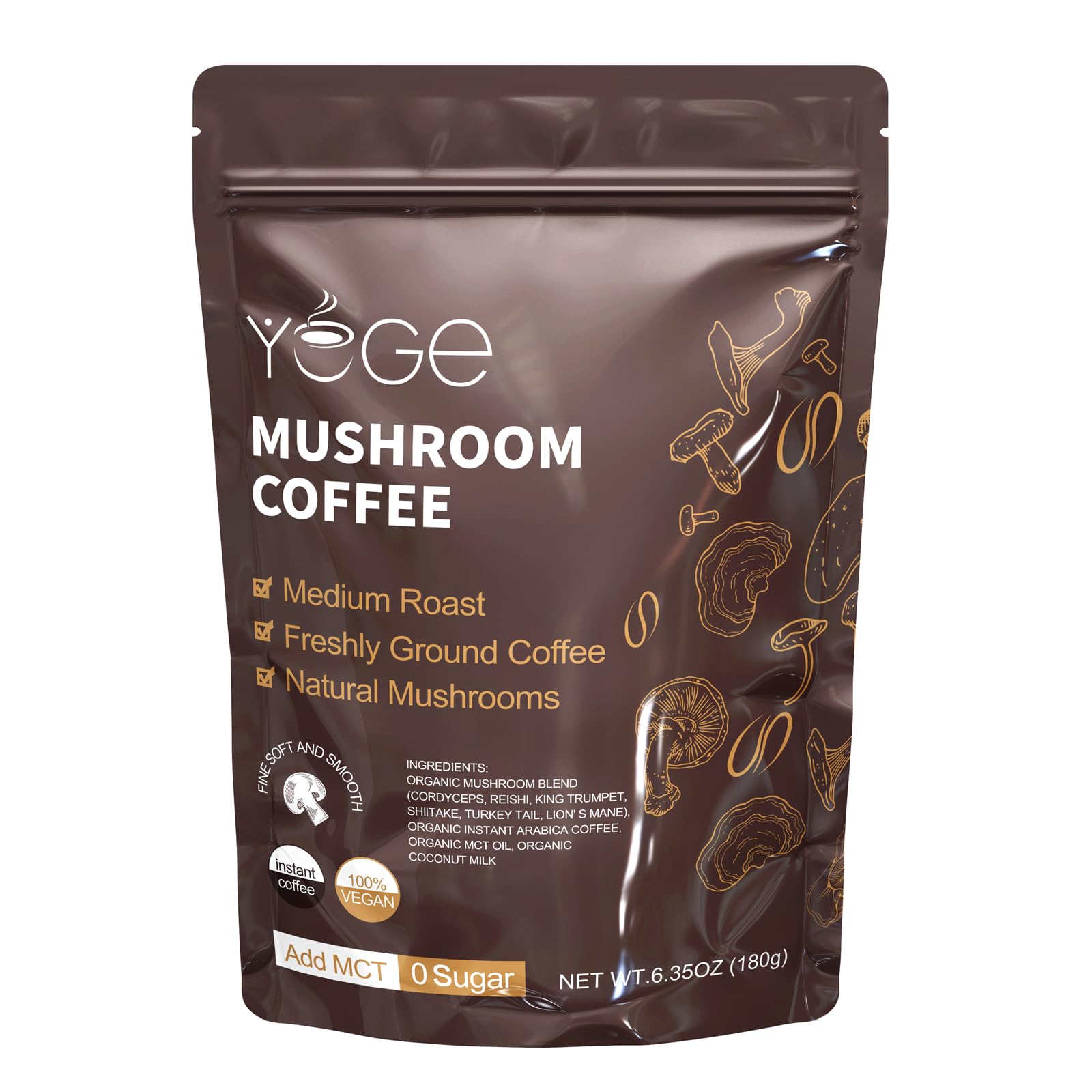 mushroom coffee with immune support