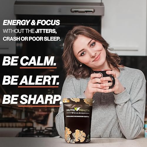 mushroom coffee with natural energy boost