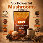 mushroom coffee with natural ingredients