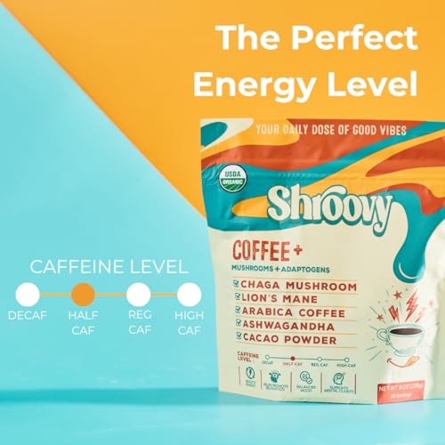 mushroom coffee with powerful adaptogens