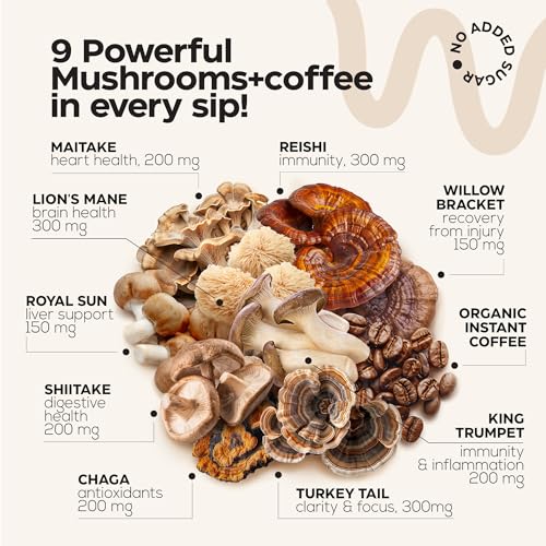 mushroom coffee with shiitake benefits