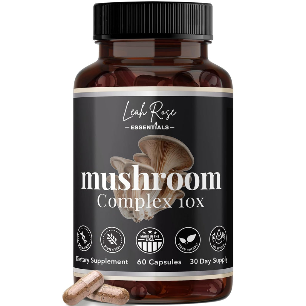 Mushroom Complex 10-in-1 vegan capsules