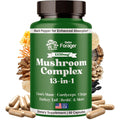 Mushroom complex capsules for focus