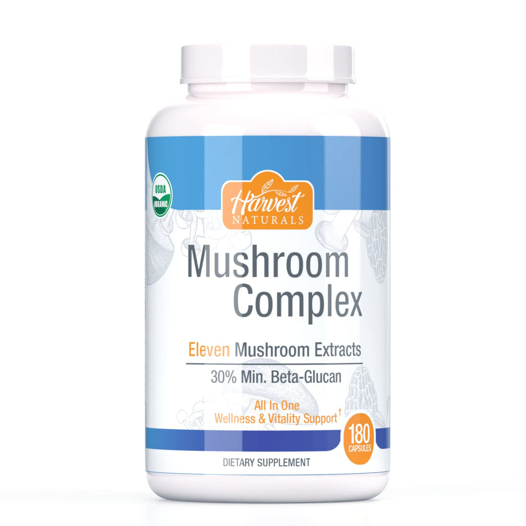 Mushroom complex capsules for immunity