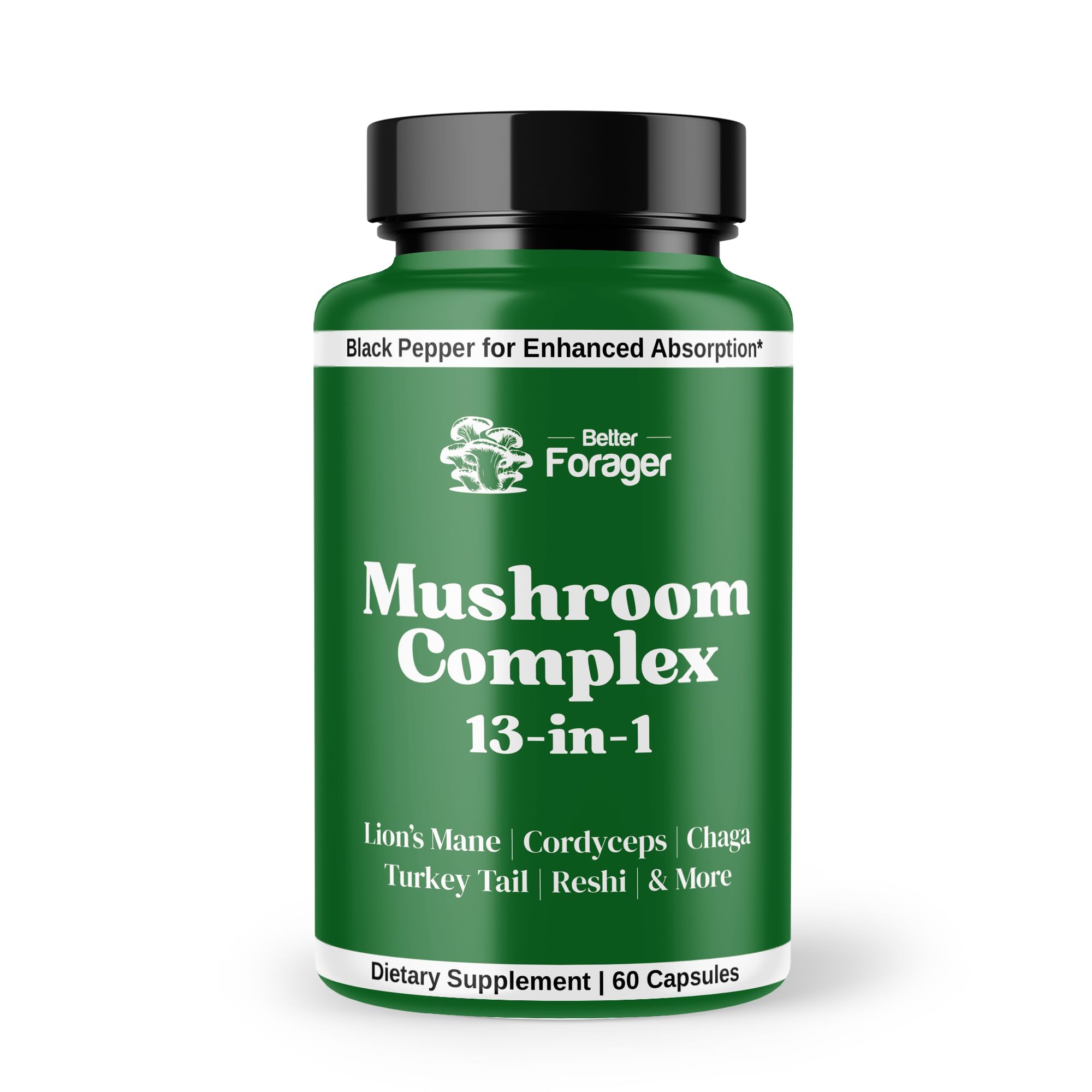 Mushroom complex for better focus