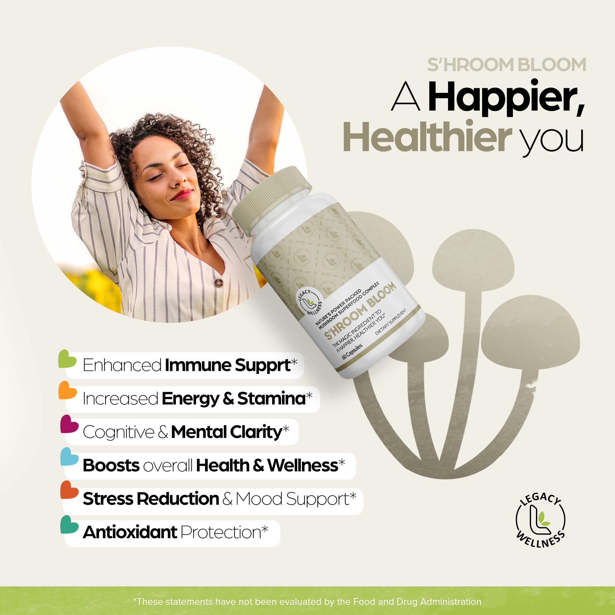 mushroom complex for cognitive function