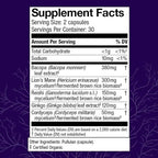 Mushroom complex for cognitive health