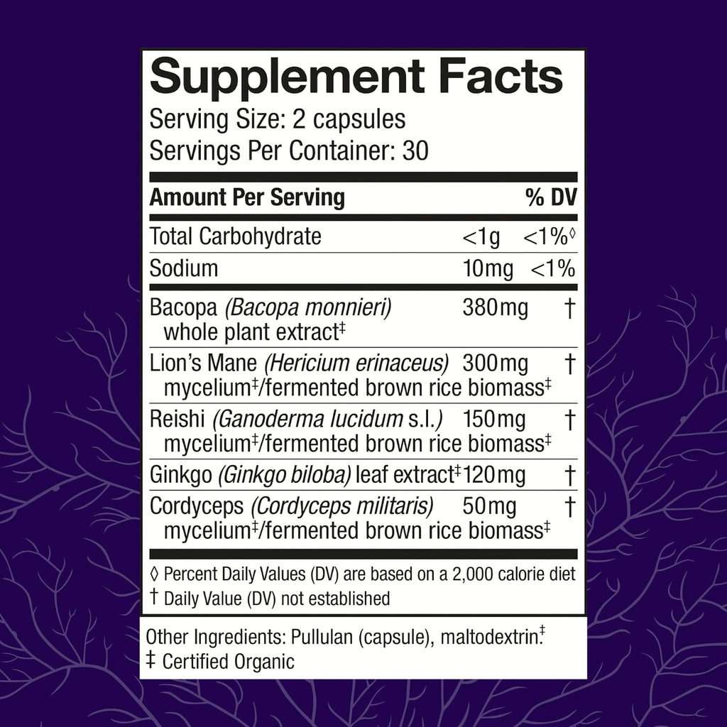 mushroom complex for cognitive health
