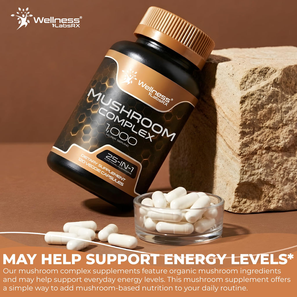 Mushroom complex for daily vitality
