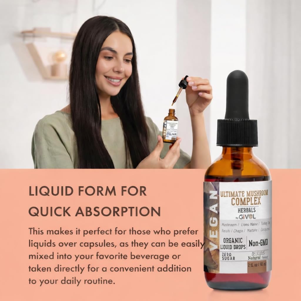 mushroom complex for daily vitality
