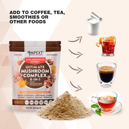 mushroom complex for daily vitality
