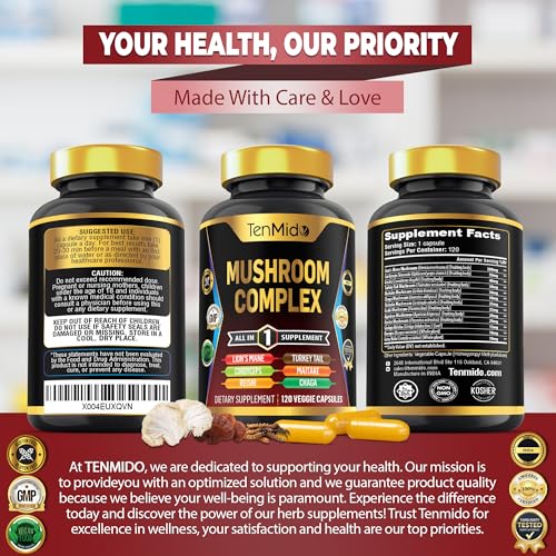 Mushroom complex for enhanced mood