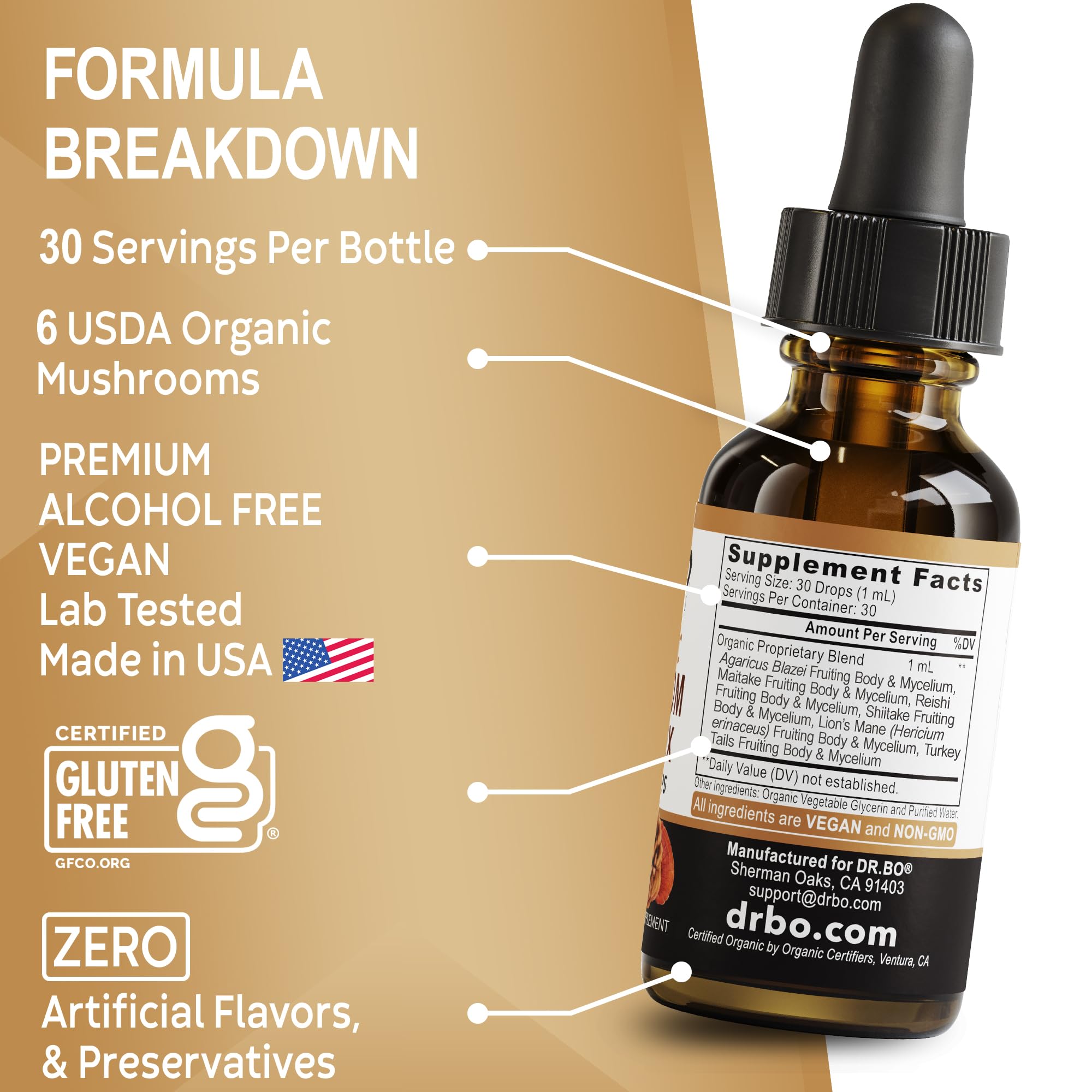 mushroom complex for holistic wellness