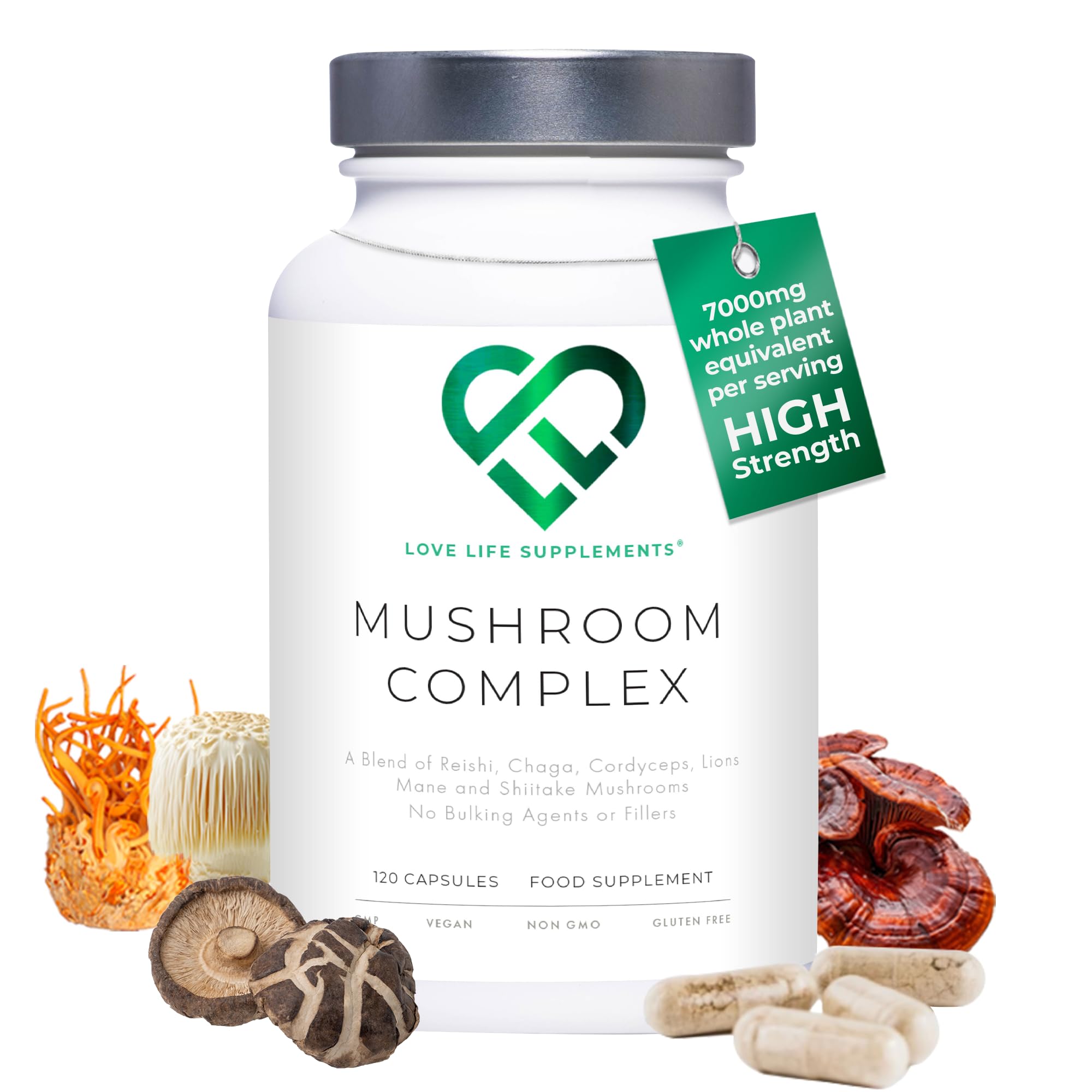 Mushroom complex for immune support