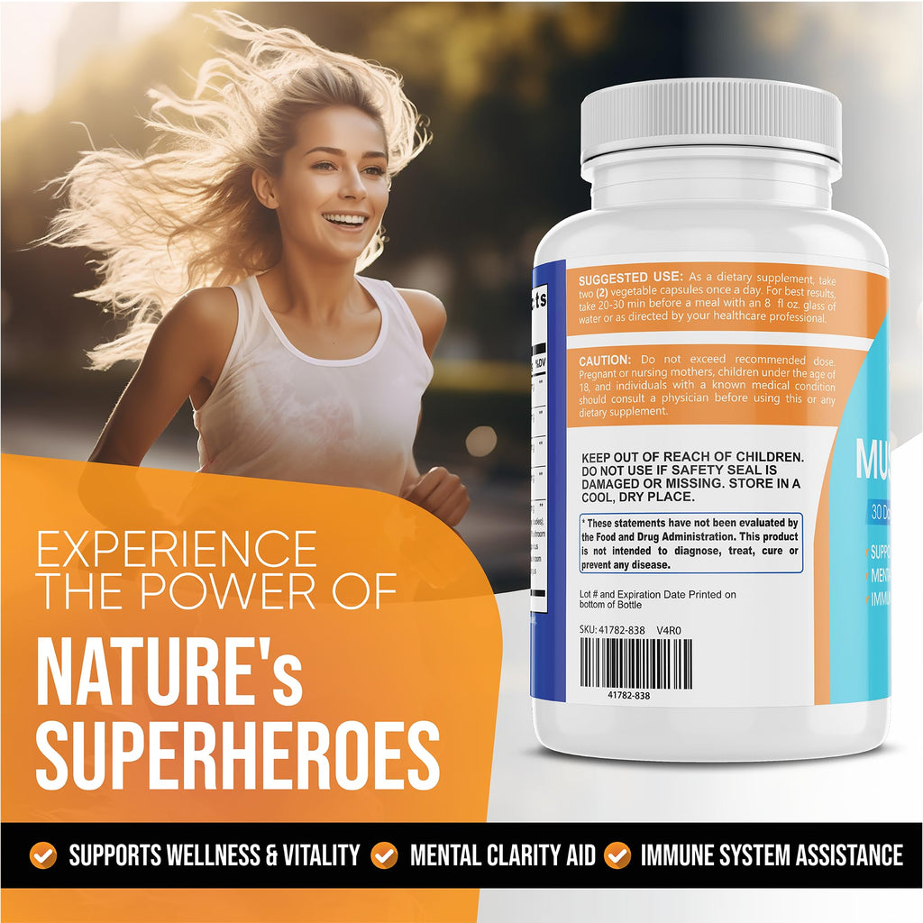 Mushroom complex for immune support