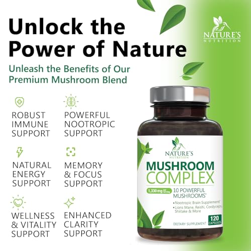 Mushroom complex for mental clarity