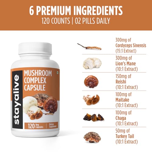 Mushroom Complex for mental clarity