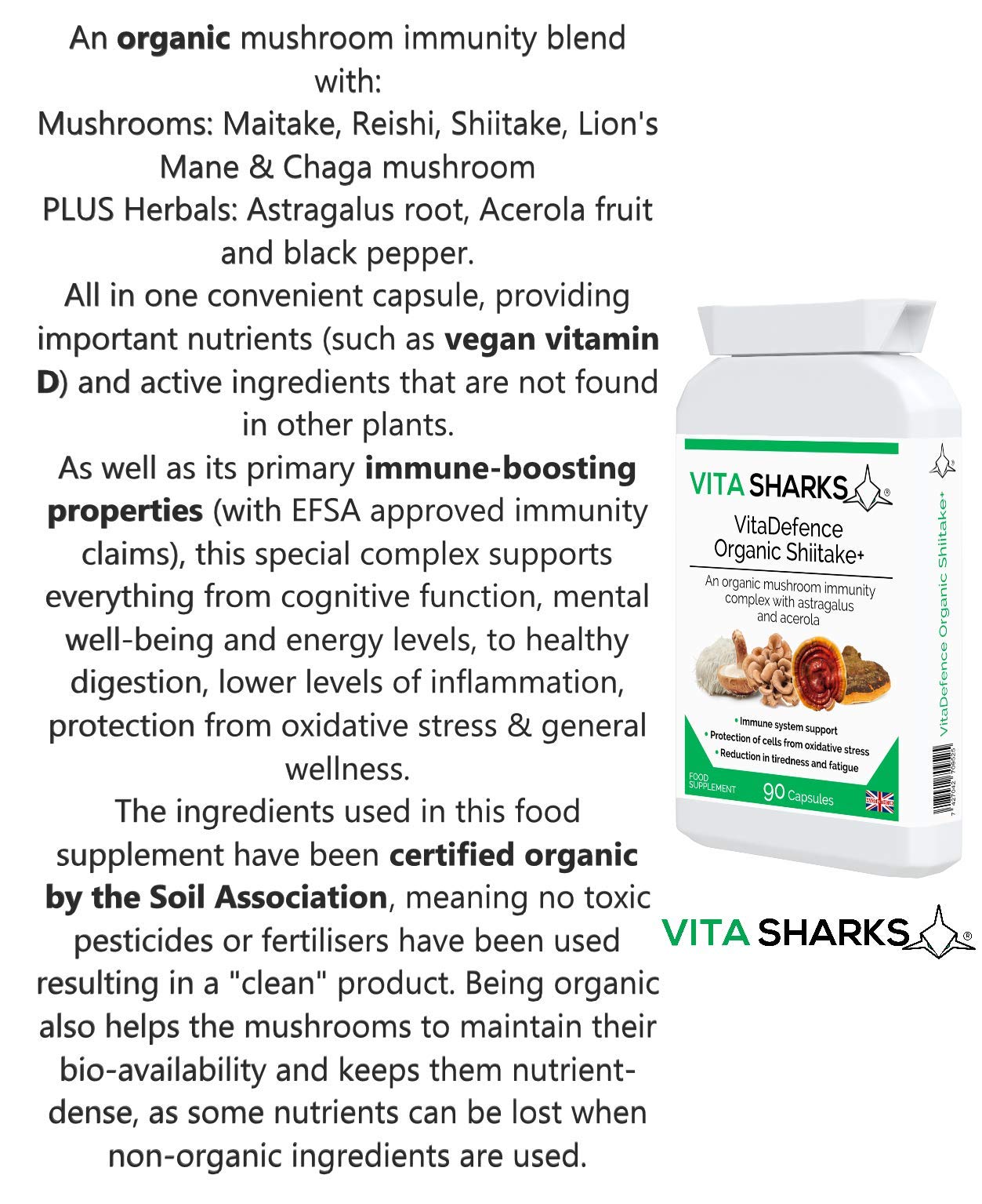 mushroom complex for overall health