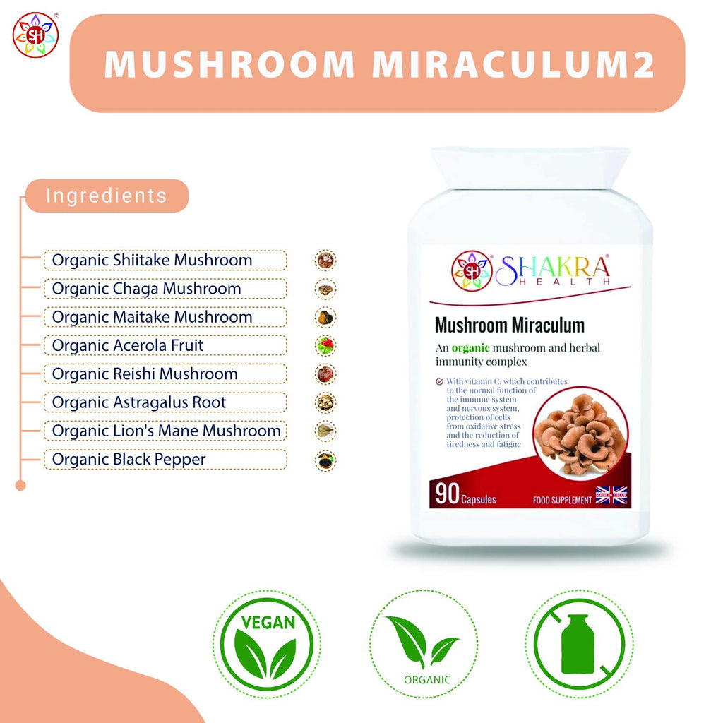 Mushroom complex for overall health