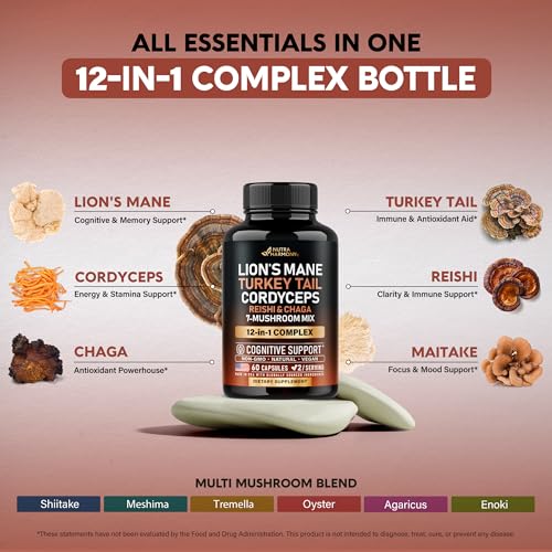 mushroom complex for overall health