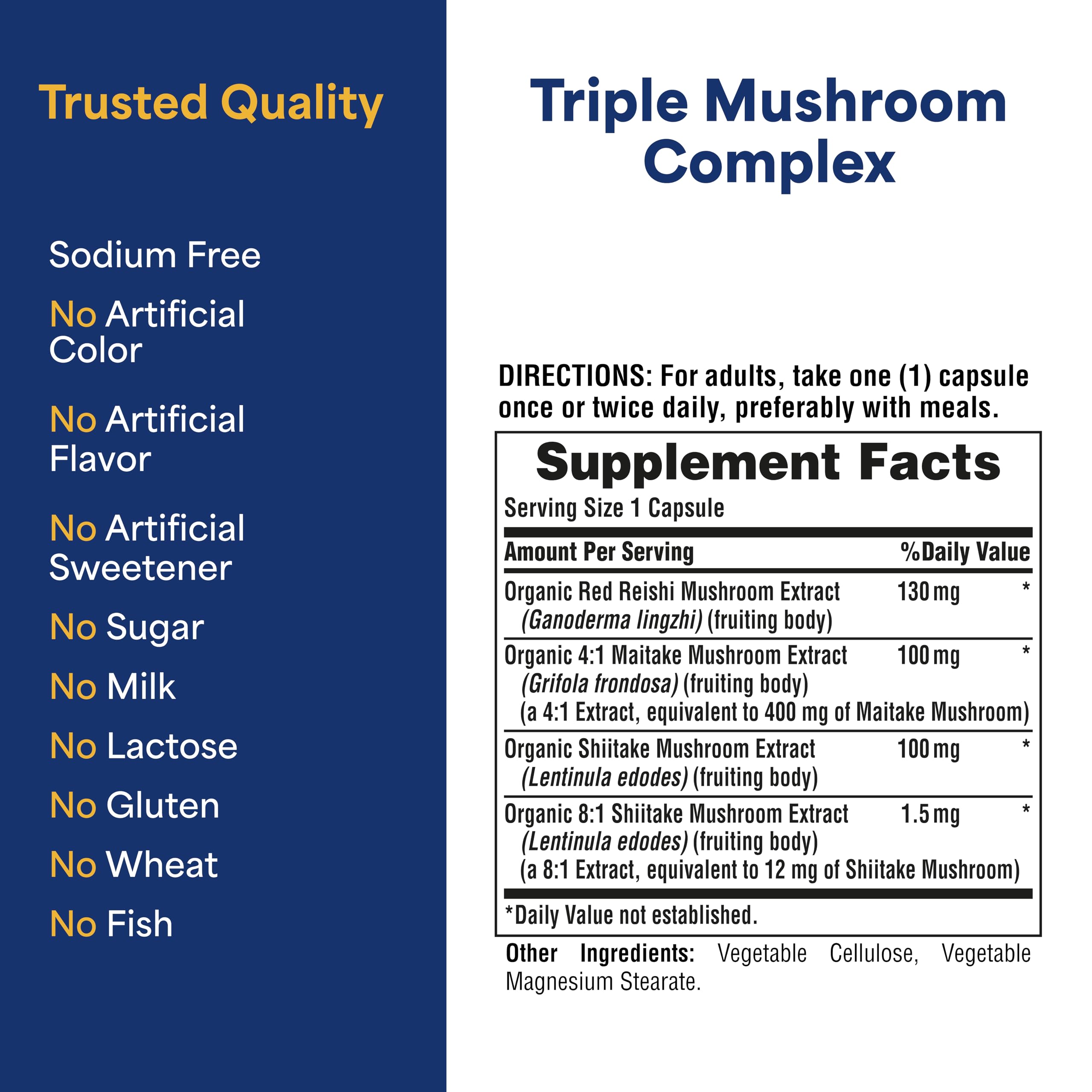 mushroom complex for overall wellness
