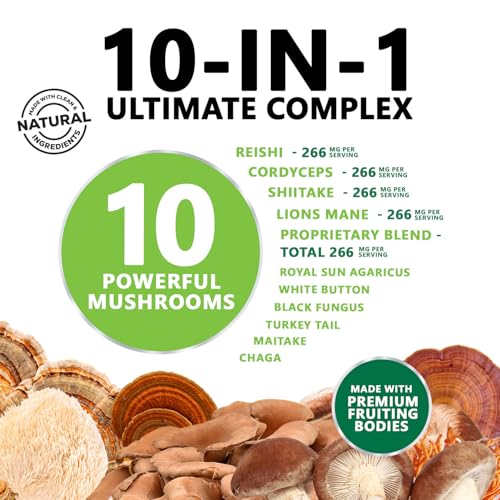 Mushroom Complex for stress relief
