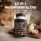Mushroom complex for stress relief