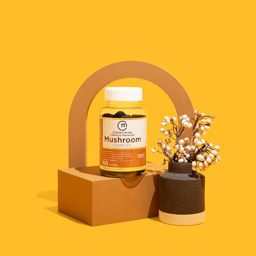 Mushroom complex gummies for everyday vitality