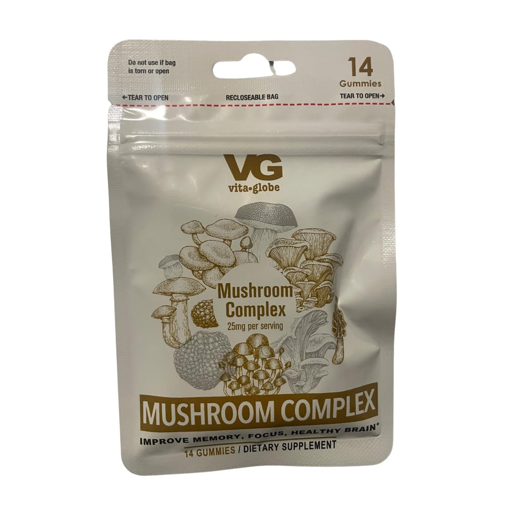 Mushroom complex gummies for immunity