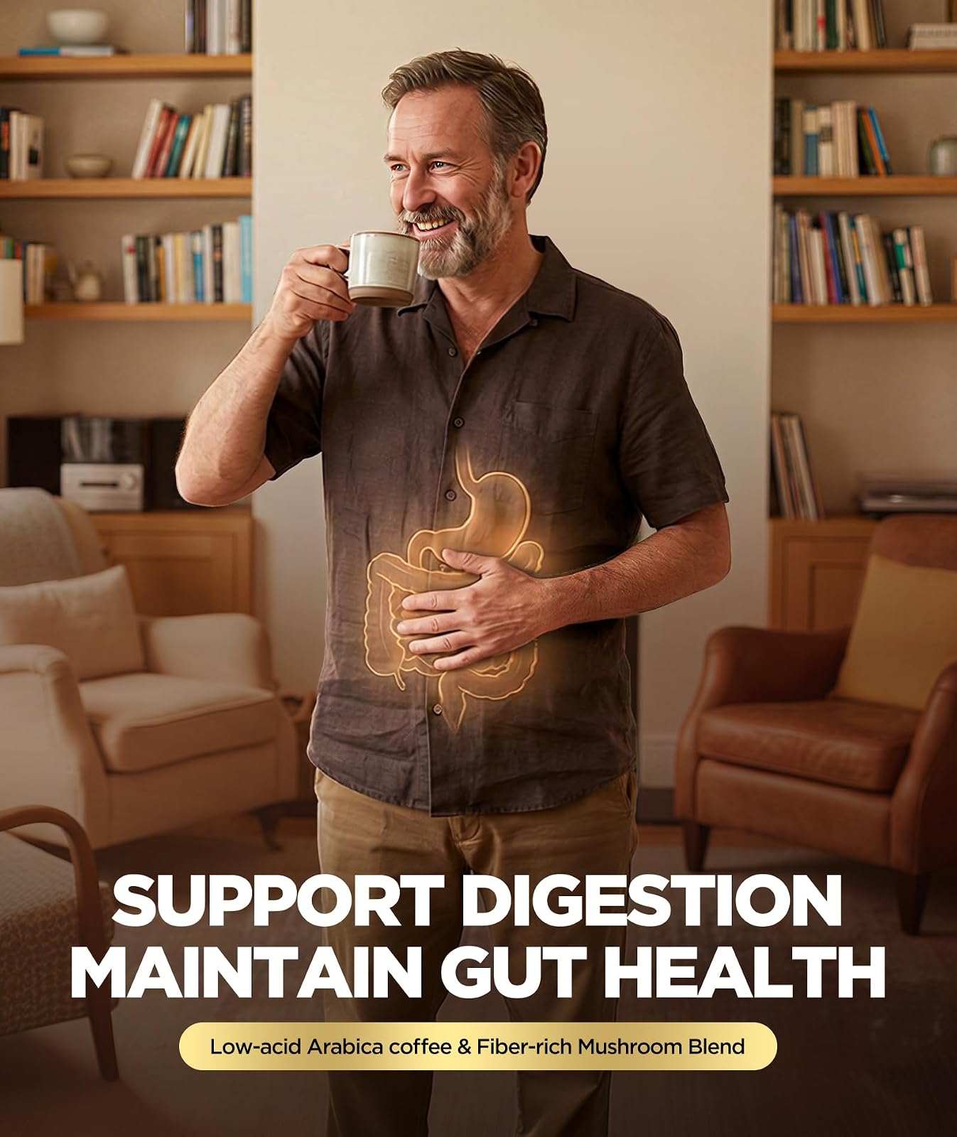 mushroom complex supplement beverage