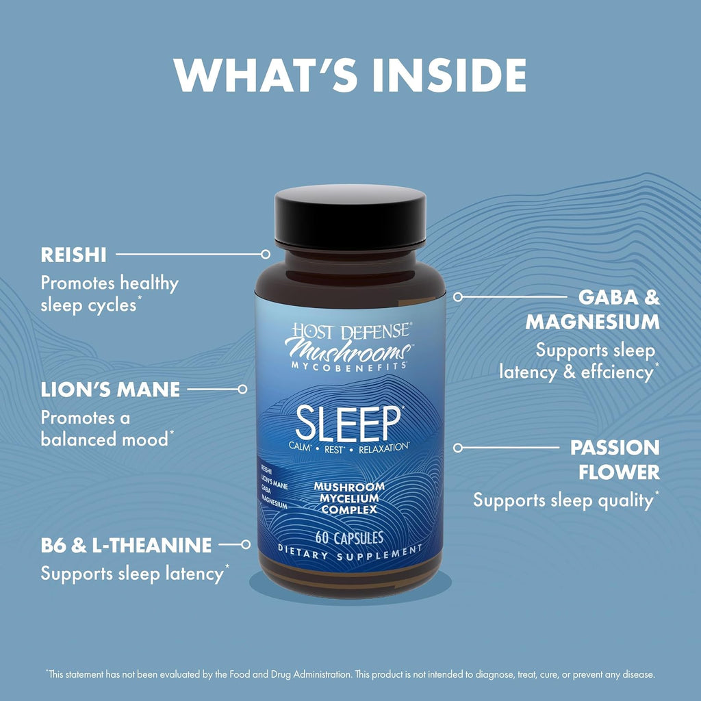 mushroom complex supplement for better sleep