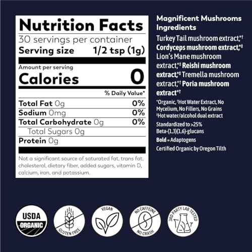mushroom complex supplement for vitality